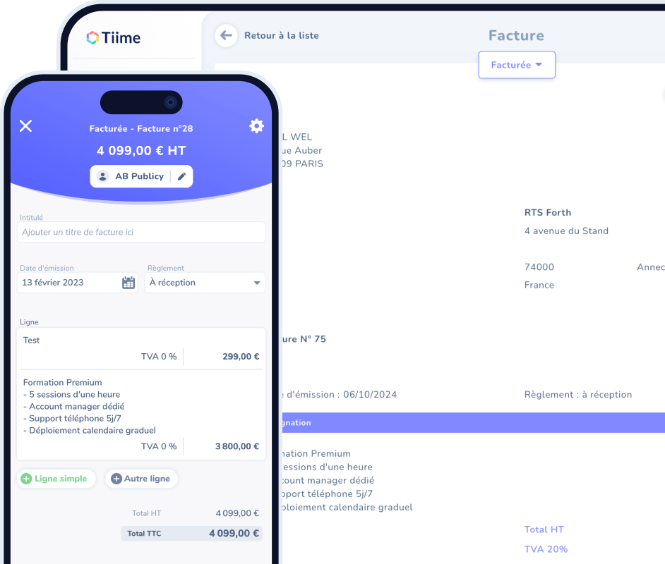 Logiciel de facturation en ligne gratuit - ⭐ 4,8/5 +3600 avis